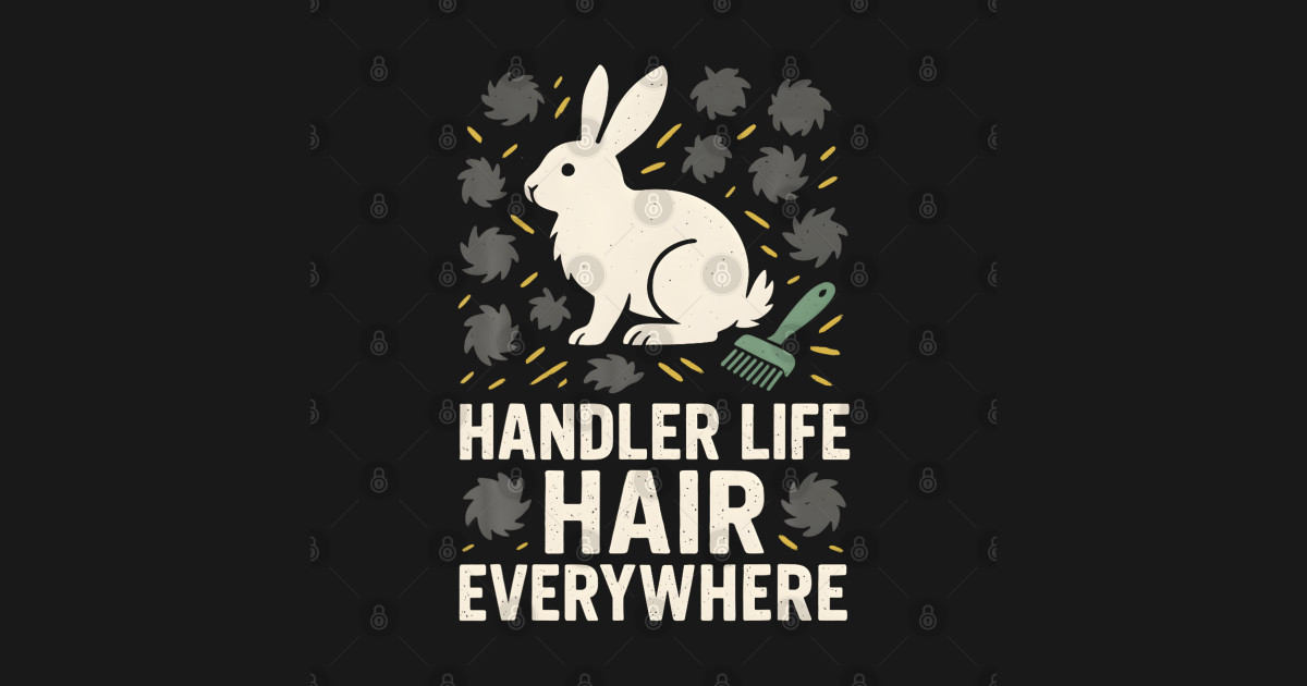 Rabbit Show Handler 4-H Bunny Breeder Grooming Pride - Rabbit Show ...