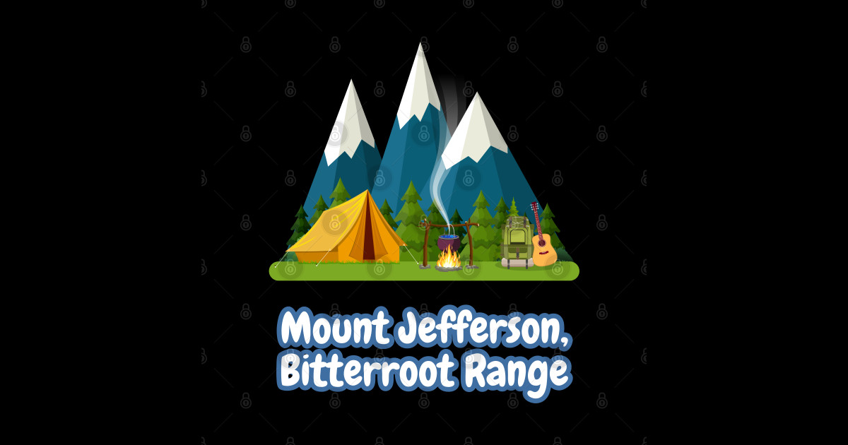 Mount Jefferson, Bitterroot Range - Mount Jefferson Bitterroot Range ...