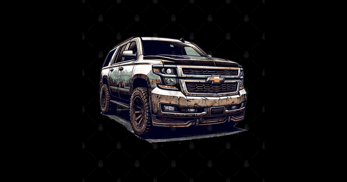 Chevrolet Suburban - Chevrolet Suburban - Sticker | TeePublic