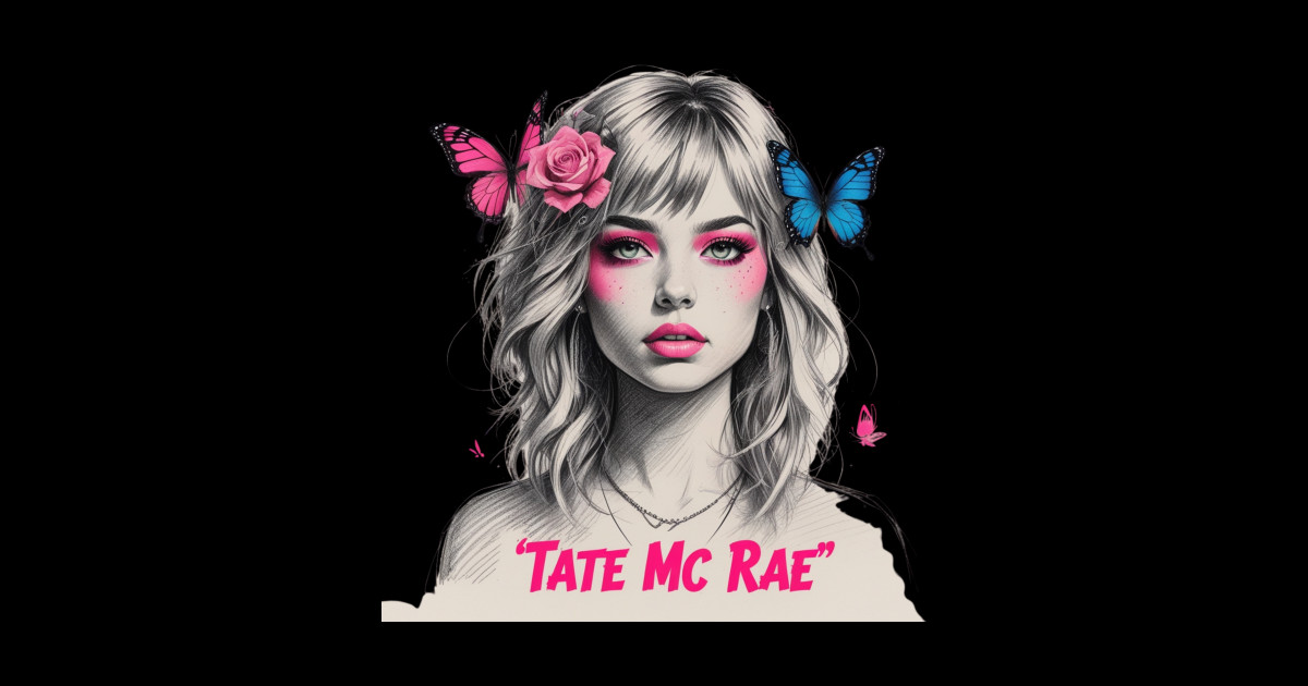 Tate McRae : # songwriter - Tate Mcrae - Sticker | TeePublic