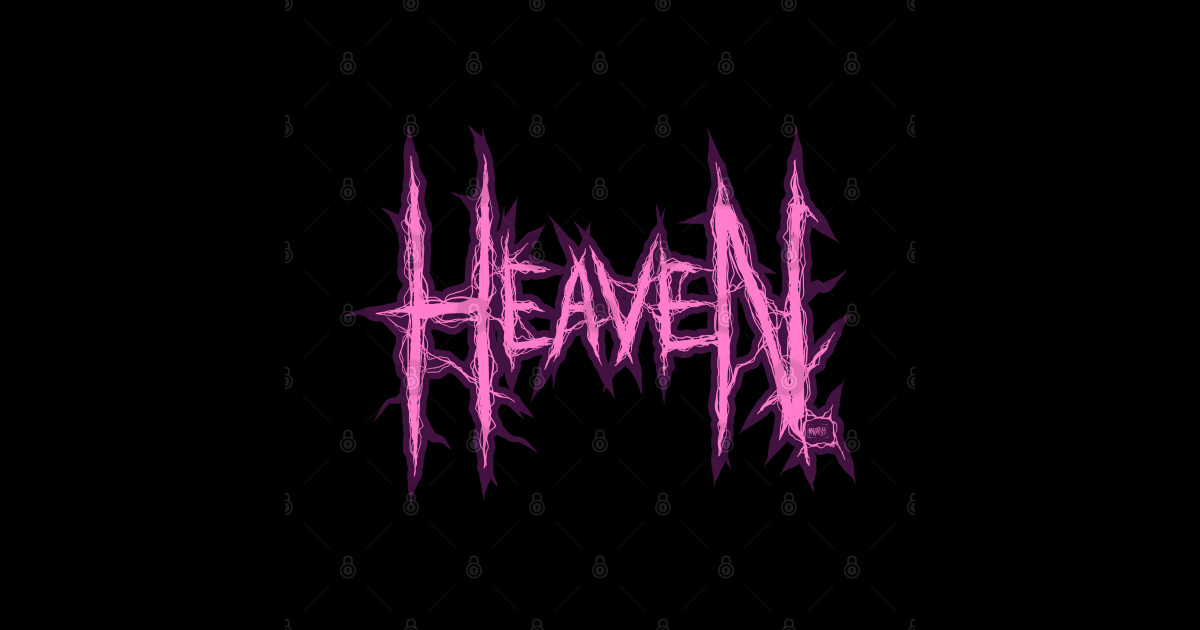 Heaven - Heaven - Sticker | TeePublic