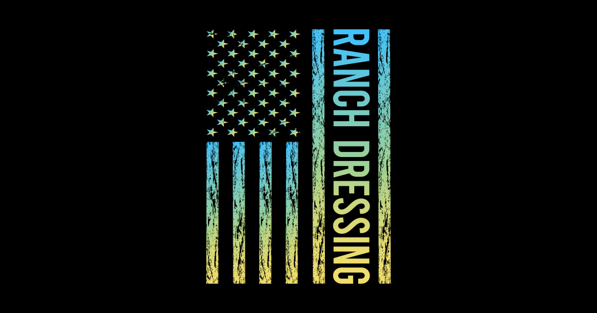 Gradient Flag 02 Ranch Dressing - Ranch Dressing - Sticker | TeePublic