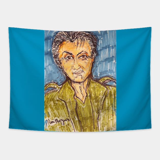 John Rambo Sylvester Stallone - Sylvester Stallone Rambo - Tapestry ...