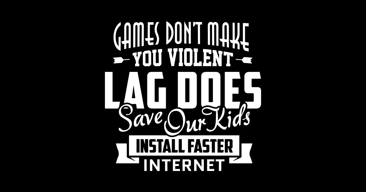 Lagger Gaming Funny - Lagger - Sticker | TeePublic