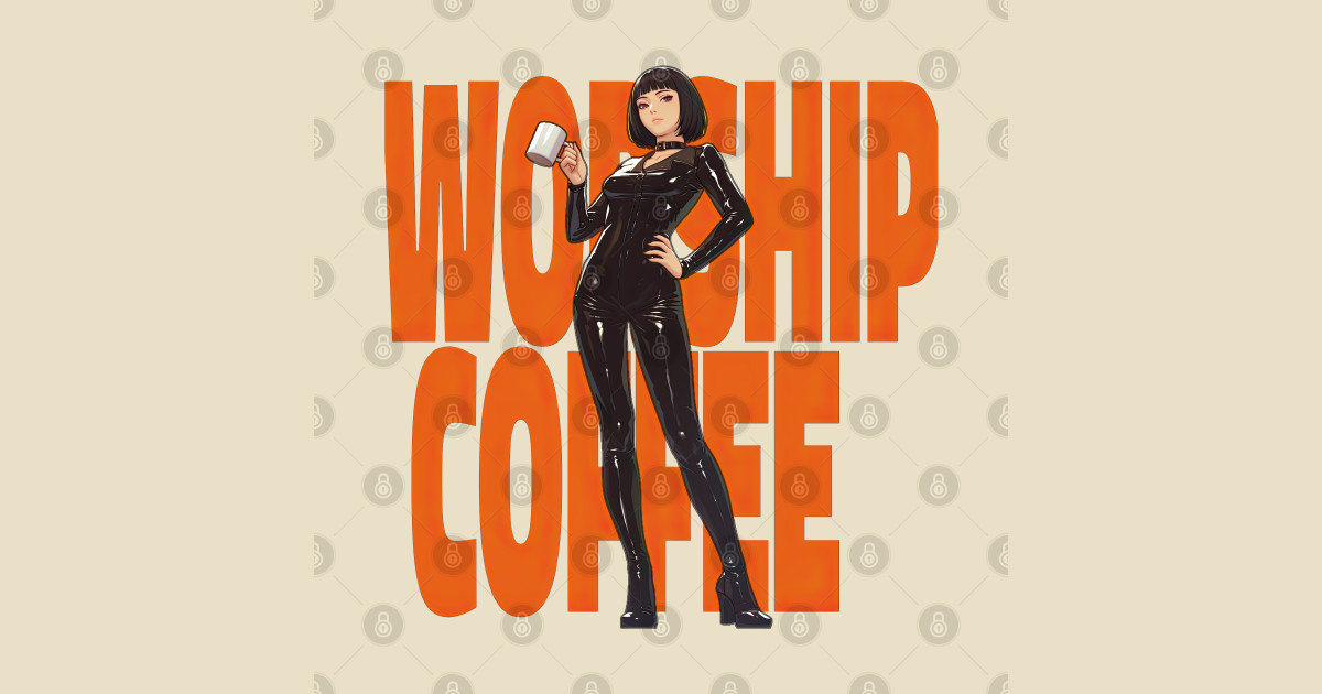 worship coffee - Coffee - T-Shirt | TeePublic