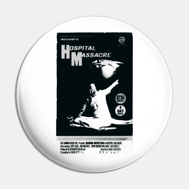 Hospital Massacre V3 Horror Movies Pin Teepublic