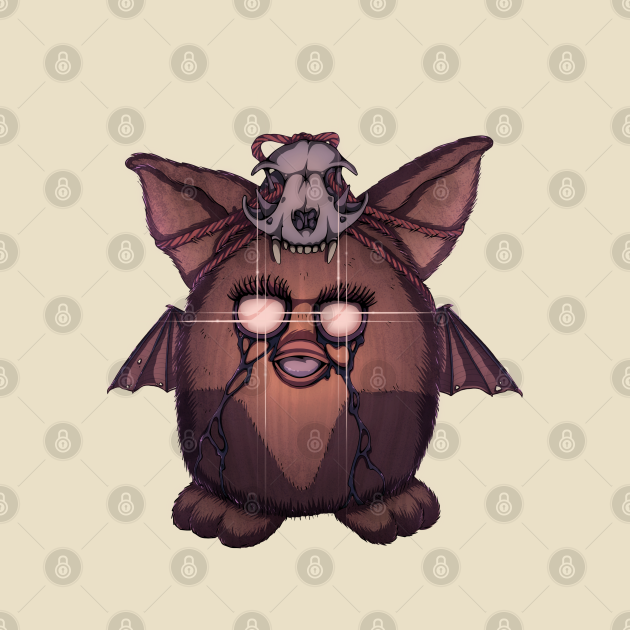 Satanic Furby - Furby 90s - T-Shirt | TeePublic