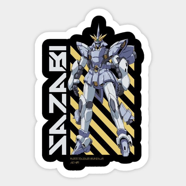 Miss Sazabi Gundam - Gundam - Sticker | TeePublic