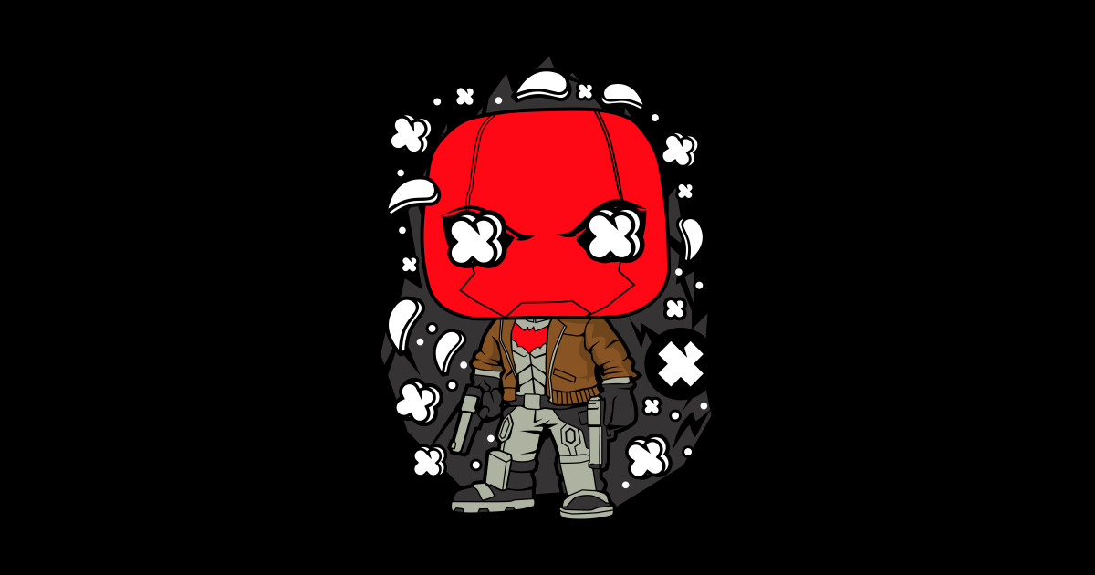Red Hood Jason Chibi Art Style //// Vigilante Justice Tshirt! - Redhood ...