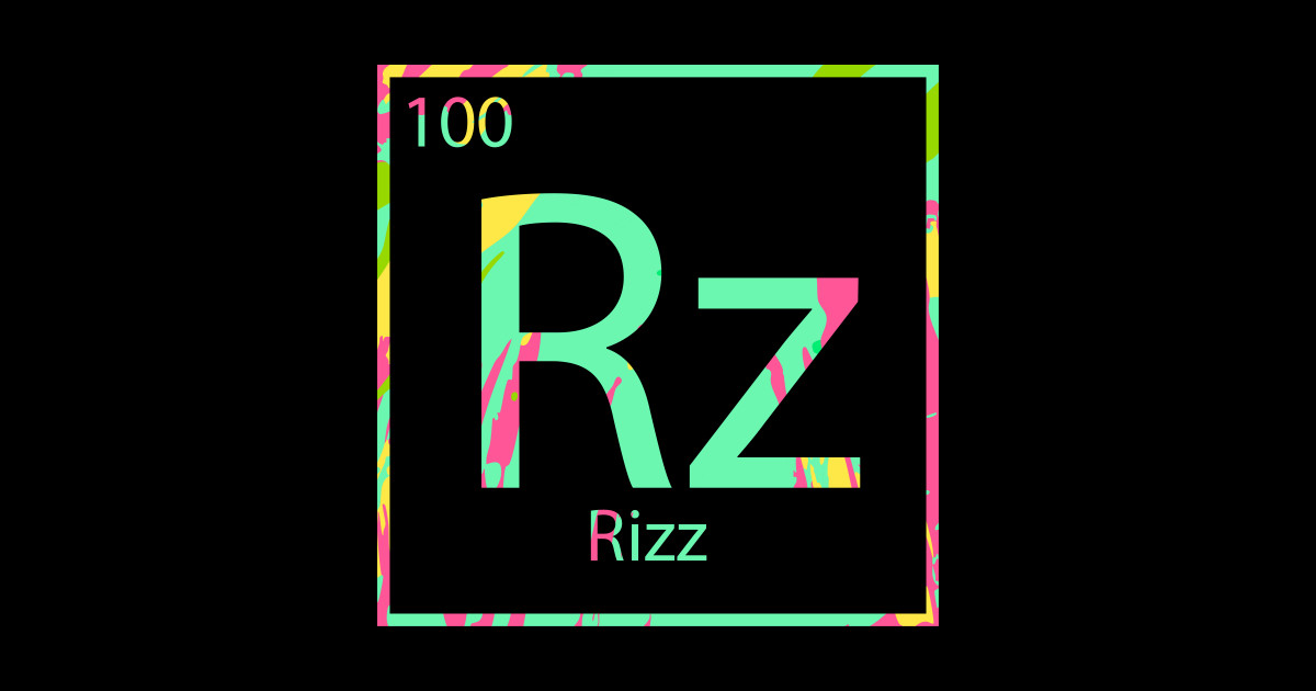 Rizz, the Element of Swag // Funny Rizz Periodic Table of Elements ...