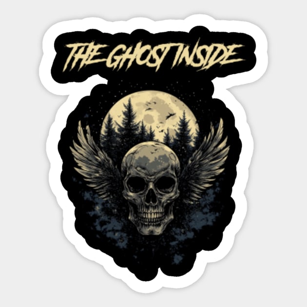 GHOST INSIDE BAND FAN ART - Ghost Inside Band Fan Art - Sticker | TeePublic
