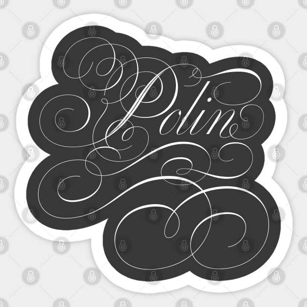 Polin of Bridgerton, Penelope and Colin in calligraphy - Bridgerton ...