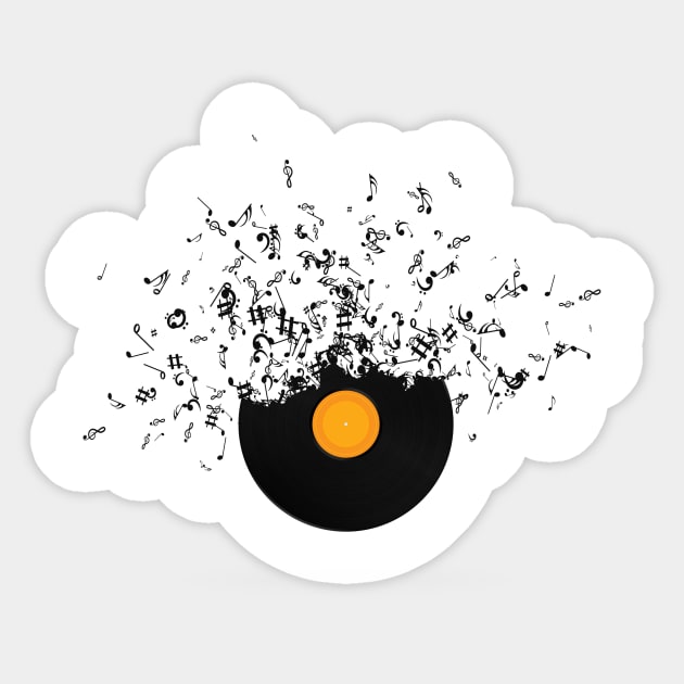 Record - Record - Sticker | TeePublic