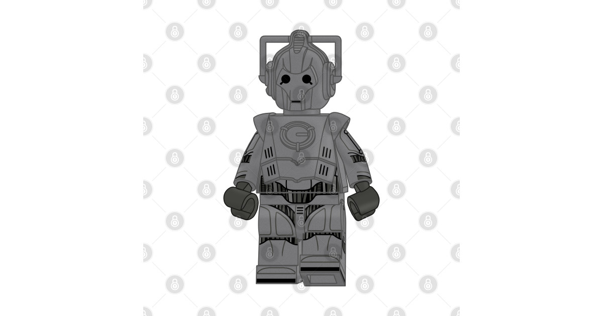 Lego Doctor Who Cybus Cyberman - Cyberman - T-Shirt | TeePublic
