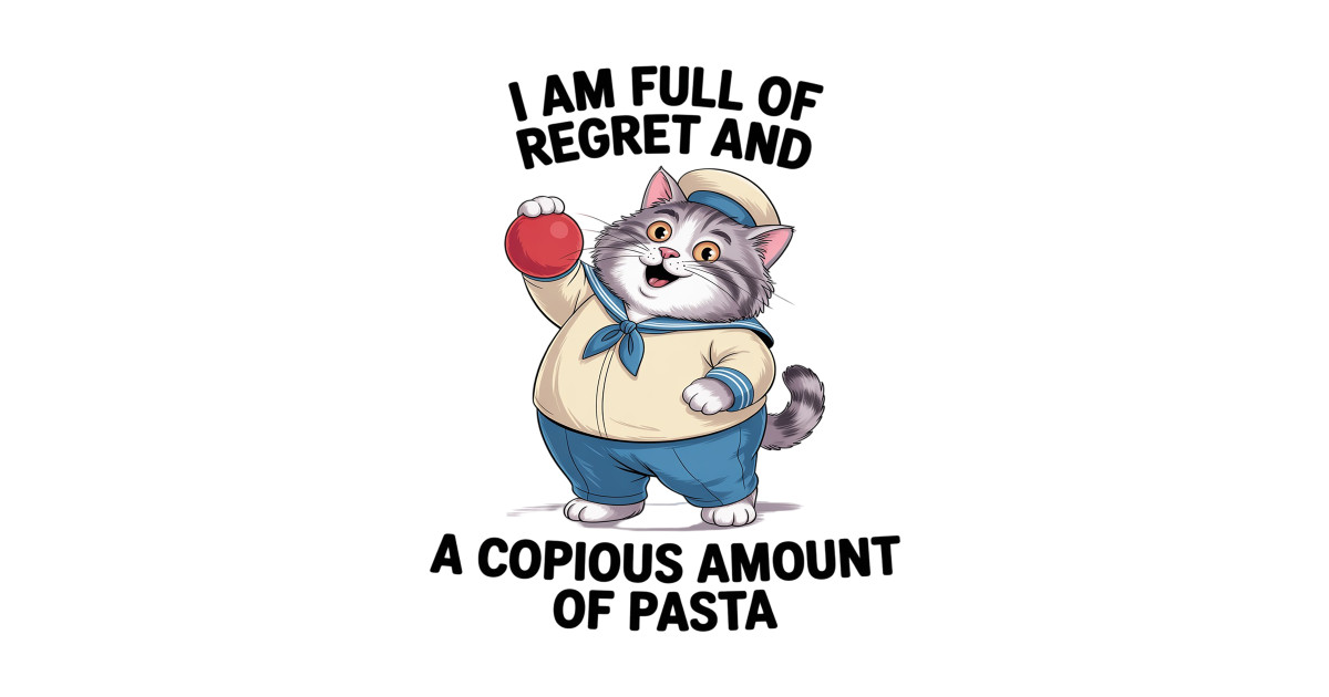 I'm Full Of Regret And A Copious Amount Of Pasta - Im Full Of Regret ...