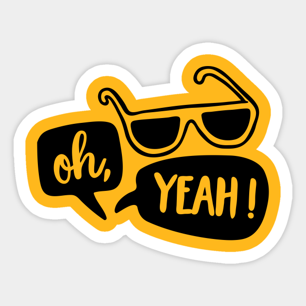 oh, yeah! - Summer - Sticker | TeePublic