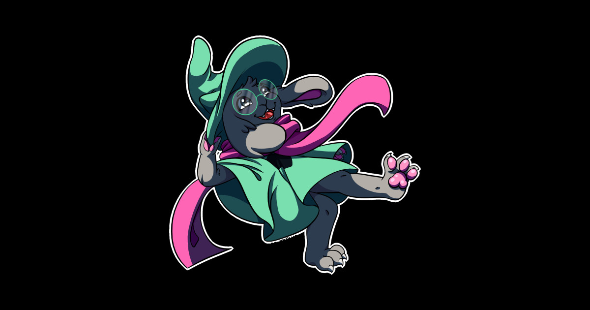 Ralsei - Deltarune - Ralsei - Sticker | TeePublic