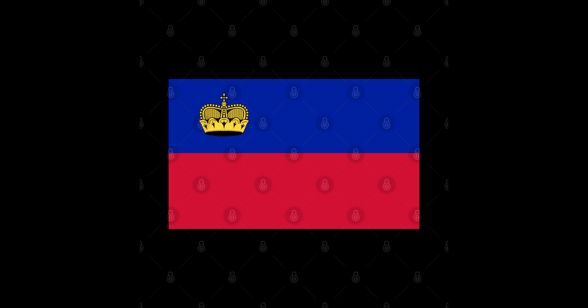 Liechtenstein Flag - Liechtenstein - Sticker | TeePublic