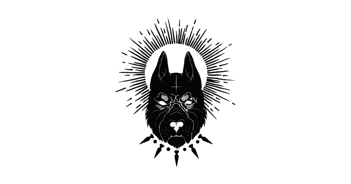 Hellhound- White - Hellhound - T-Shirt | TeePublic