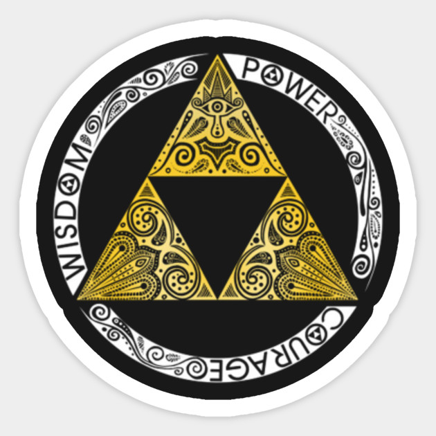 Zelda Triforce Outline