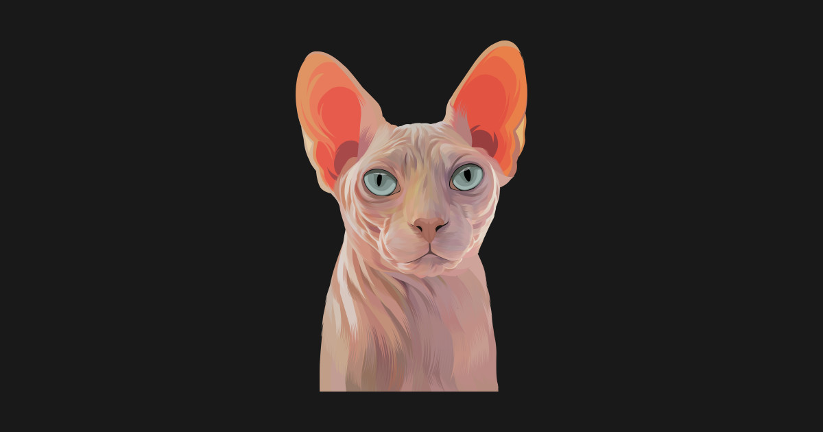 Cute spinx cat - Cat Lover Gifts - T-Shirt | TeePublic