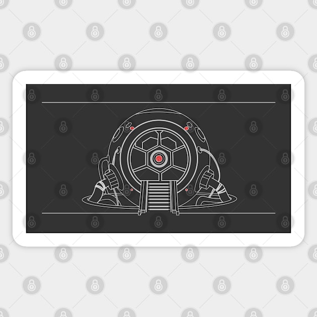 Stellar Blade T-Shirt - The Cradle - Stellar Blade - Sticker | TeePublic