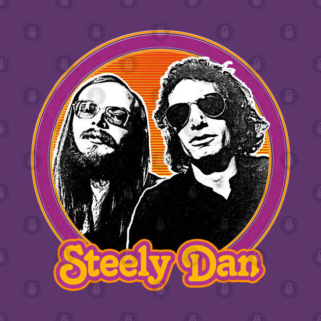 Steely Dan / Original Retro 1970s Style Design - Steely Dan - T-Shirt ...