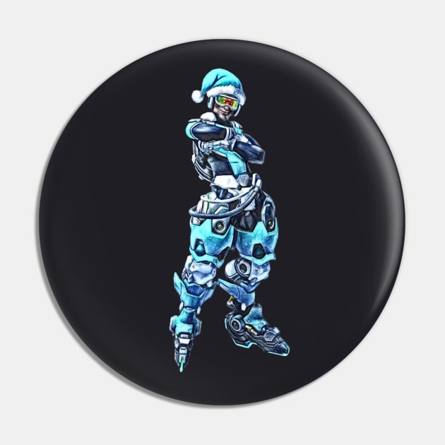 Lucio Andes Skin, Overwatch - Overwatch - Pin | TeePublic