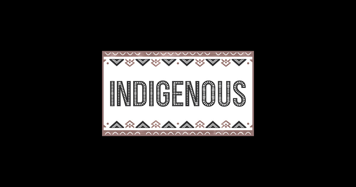 Indigenous-Designs - Indigenous Designs - Sticker | TeePublic