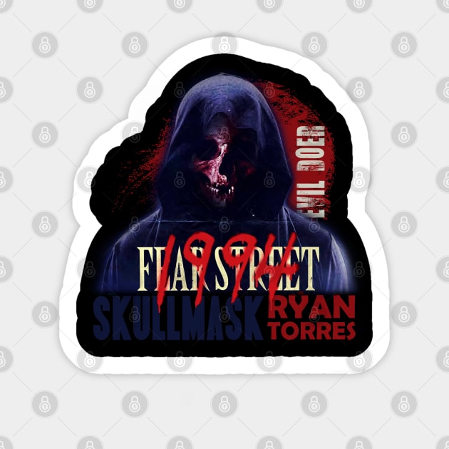 fear street - skullmask - Fear Street - Sticker | TeePublic