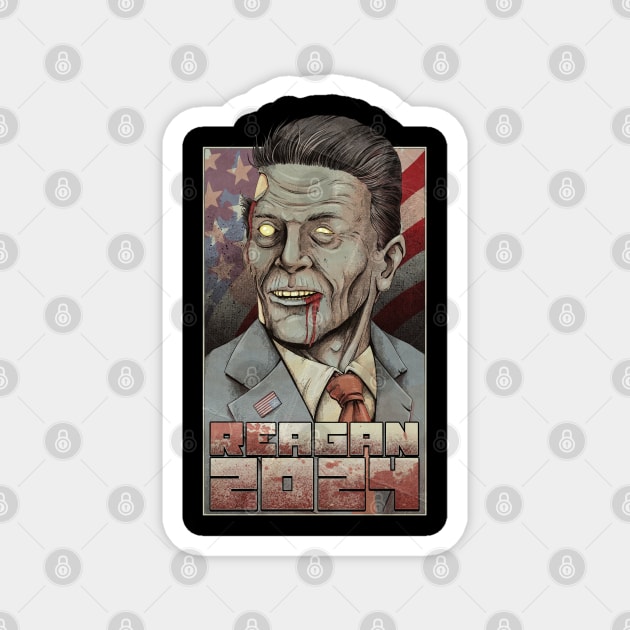 Reagan 2024 - Reagan - Magnet | TeePublic