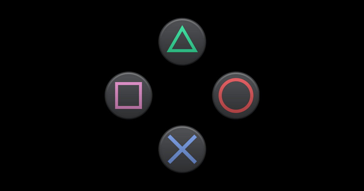 PS4 Controller Buttons - Playstation - Tapestry | TeePublic