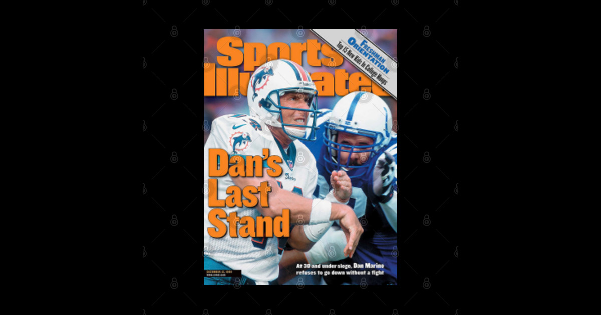 Dan Marino Dan's Last Stand - Dan Marino - Sticker | TeePublic