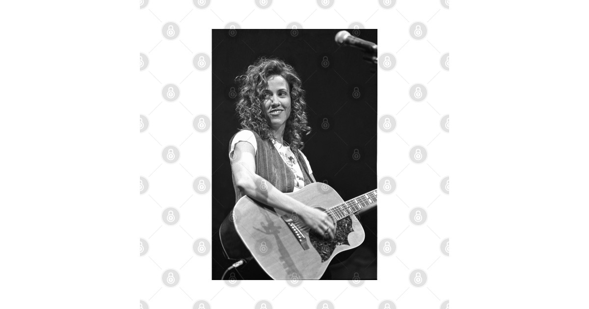 Sheryl Crow BW Photograph - Sheryl Crow Bw Photograph - T-Shirt | TeePublic
