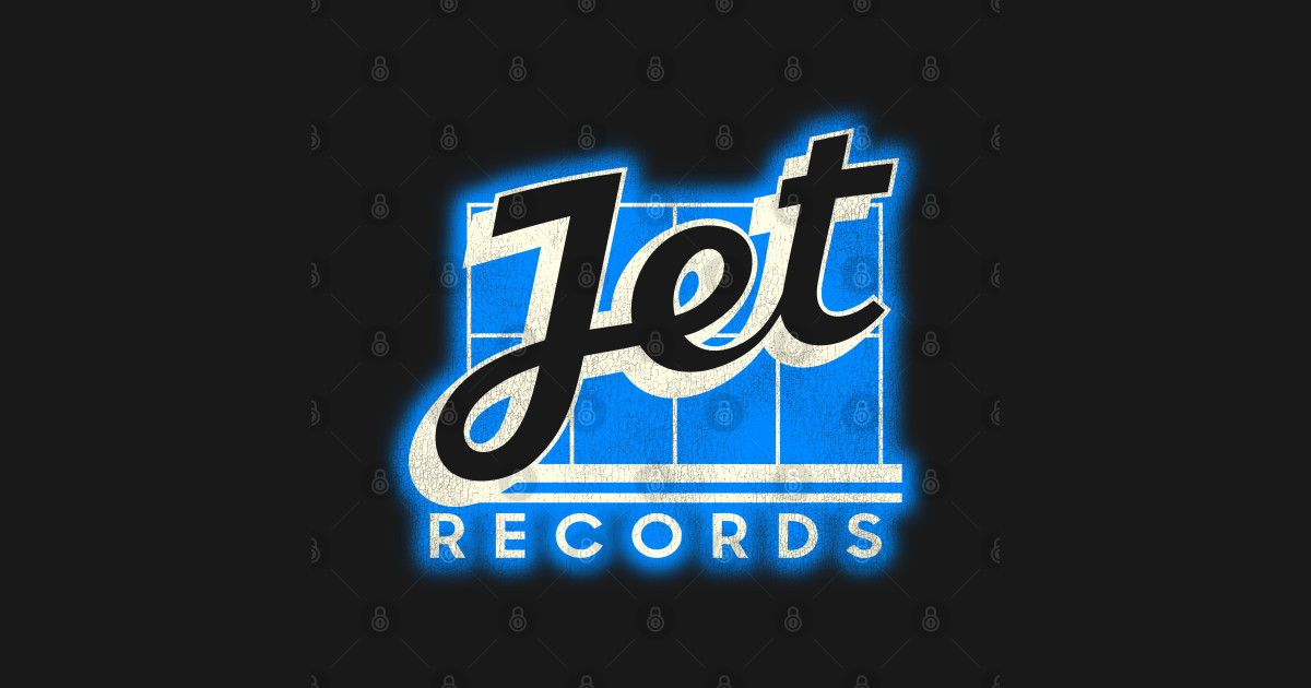 JET RECORDS // 70s/80s Defunct Music Label - Records - T-Shirt | TeePublic
