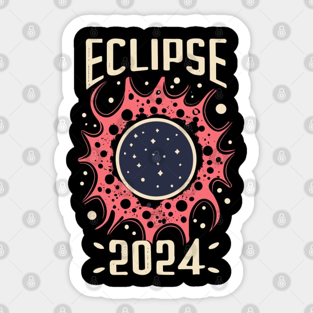 solar eclipse 2024 - Solar Eclipse 2024 - Sticker | TeePublic