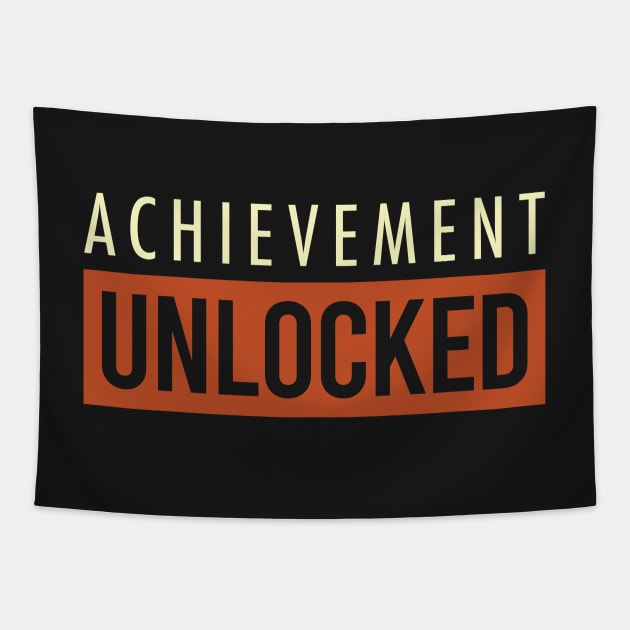Graduation Saying Achievement Unlocked - Graduation Saying - Tapestry ...