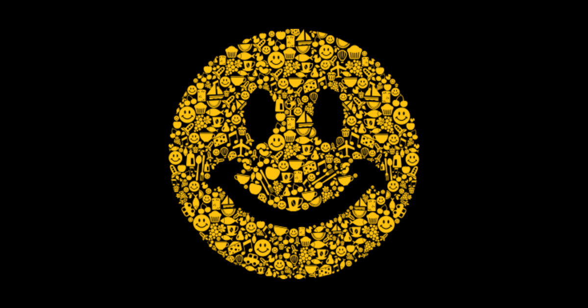 Smiley Things - Smile - Sticker | TeePublic