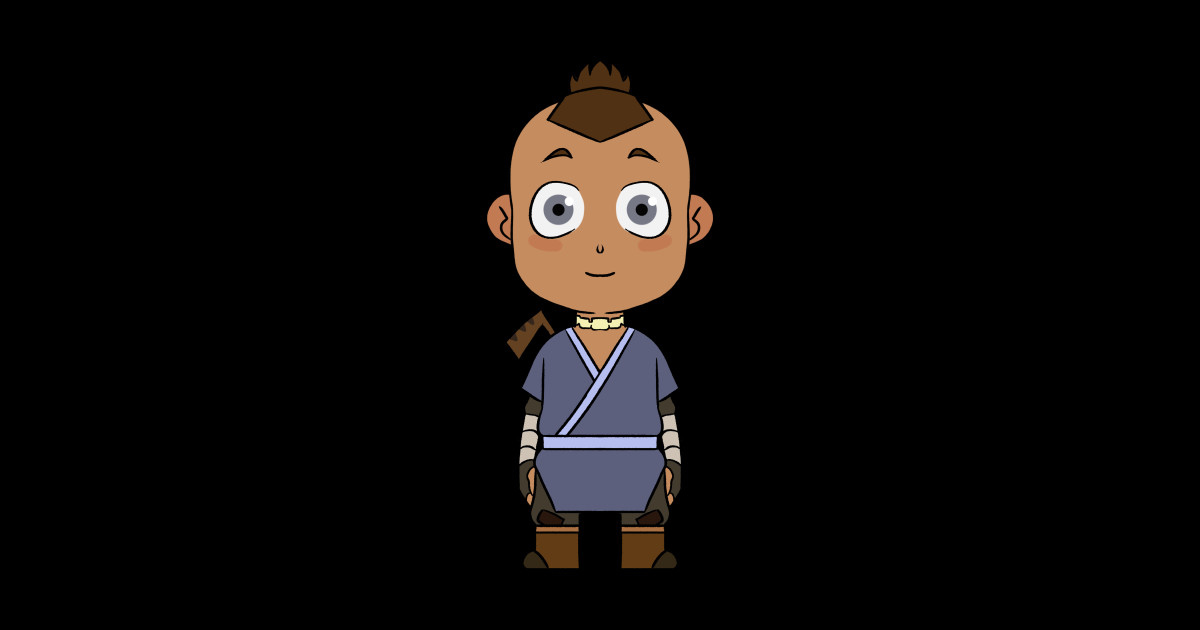 Avatar - Sokka graphic - Avatar The Last Airbender - Sticker | TeePublic