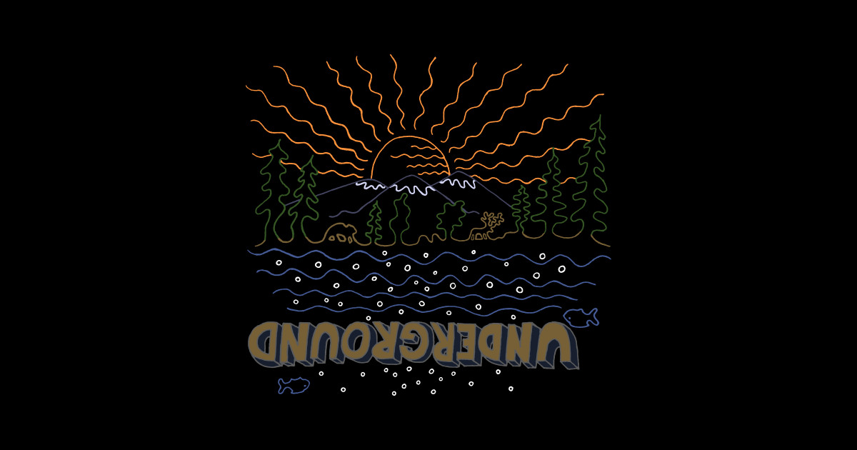 Underground - Nature - Sticker | TeePublic