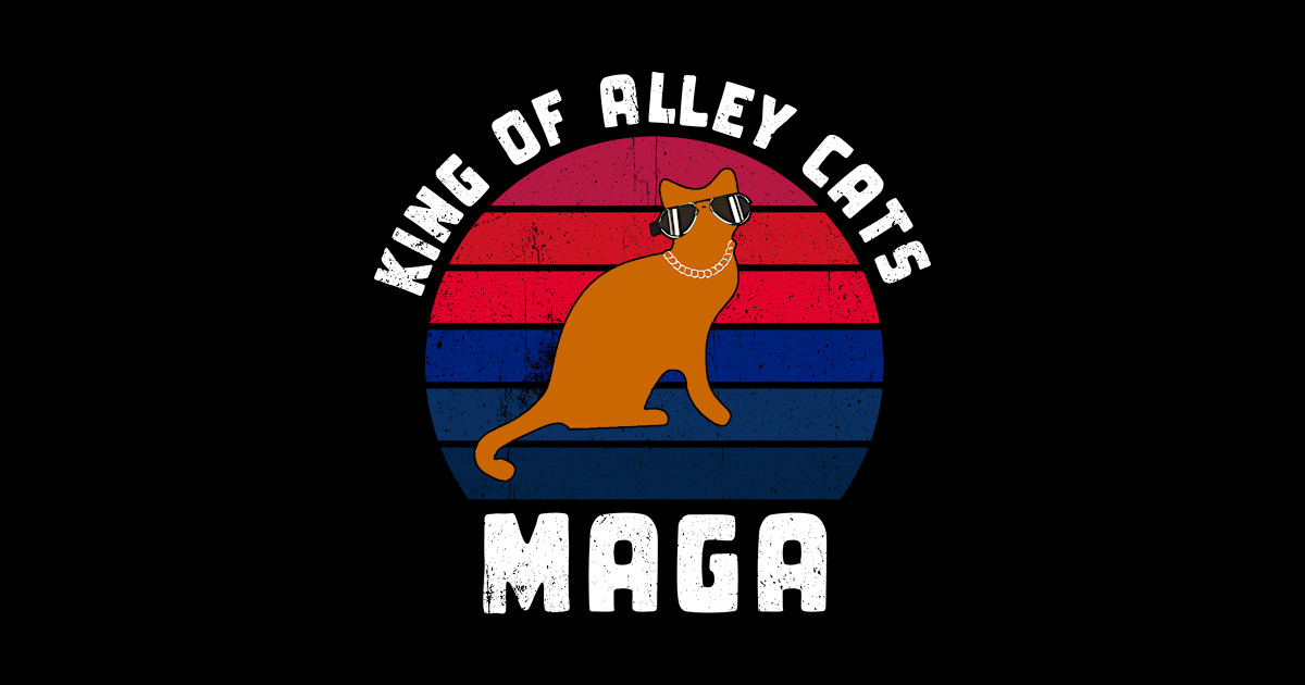 KING OF ALLEY CATS - Presidential Debate - Sticker | TeePublic