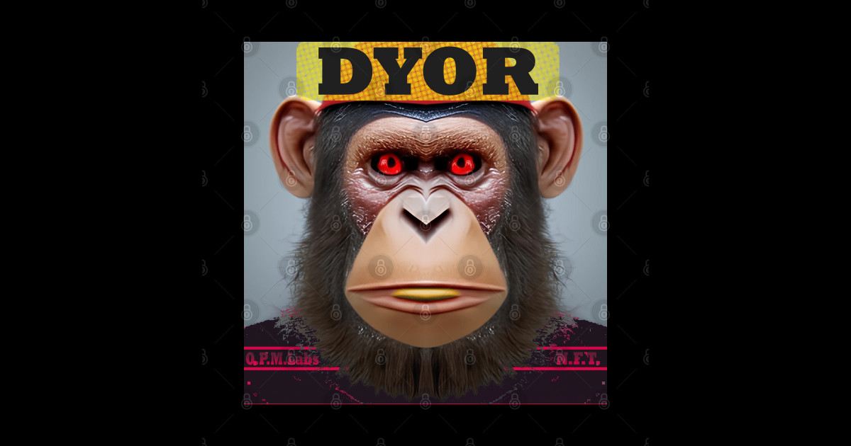 DYOR Bored NFT Community Ape Syndrome - Funny Dyor Bored Ape Crypto ...