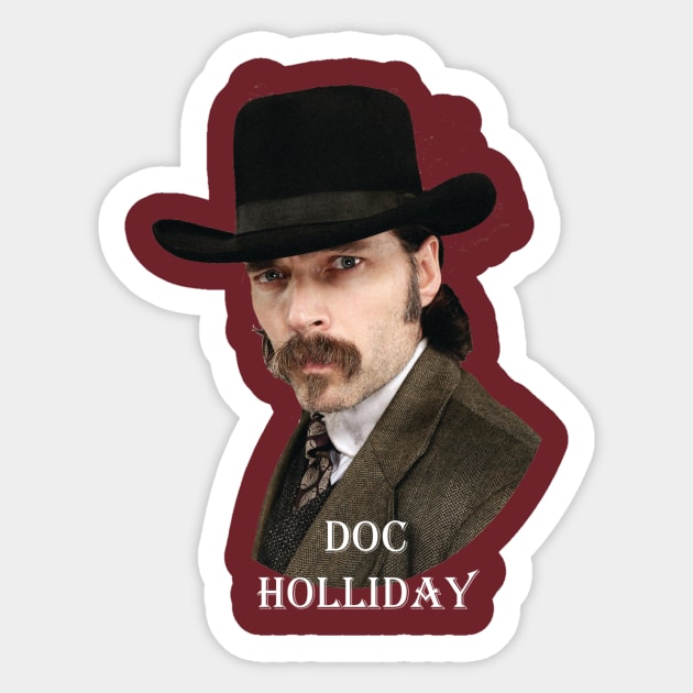Doc Holliday - Doc Holliday - Sticker | TeePublic