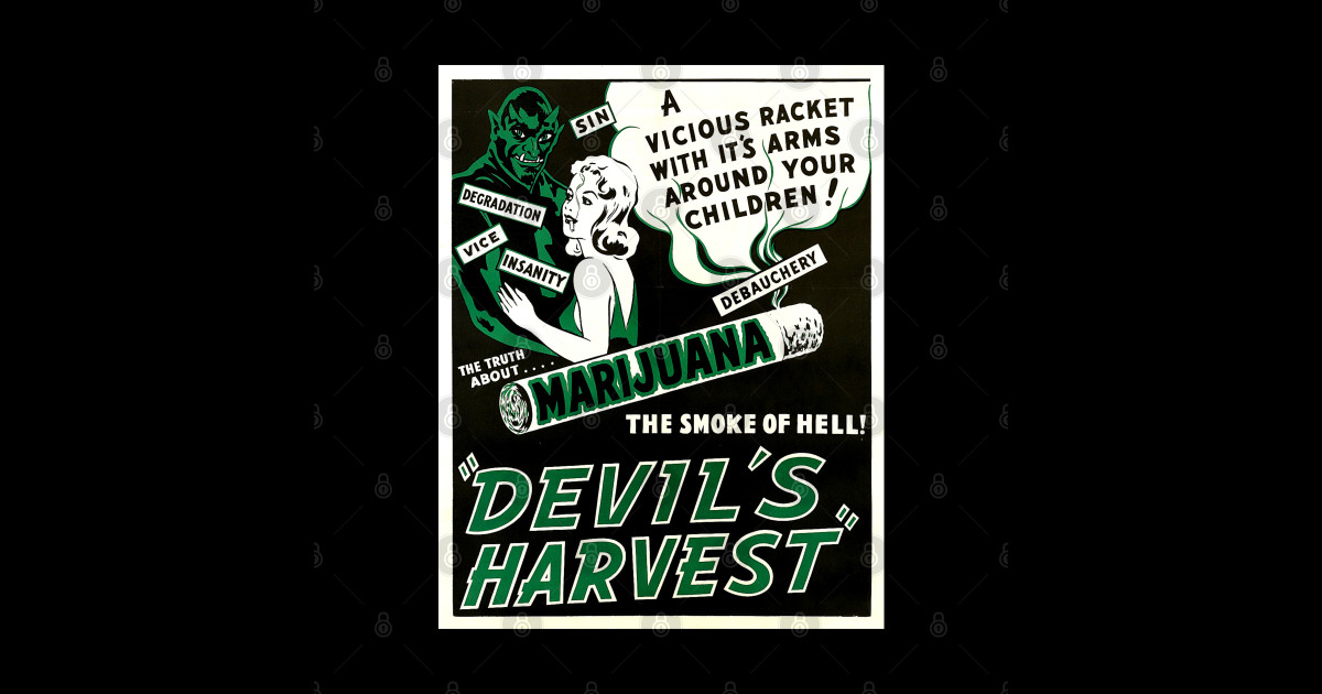 1940s propaganda film poster - Devil's harvest - Devils Harvest ...