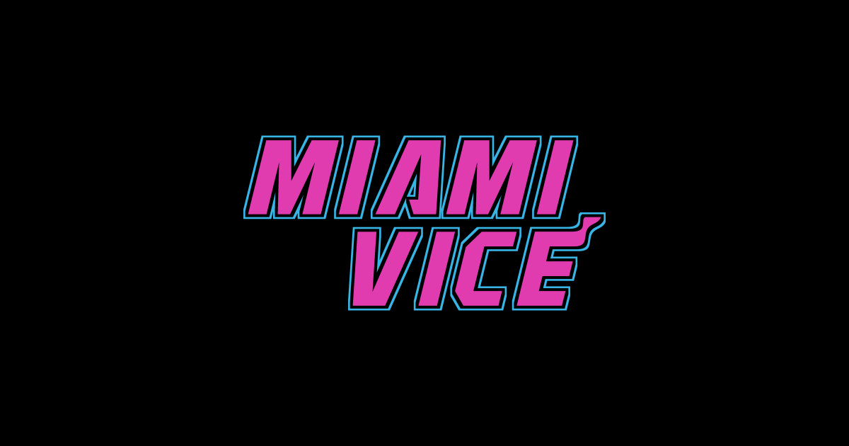 Miami Vice - Miami Heat - Sticker | TeePublic