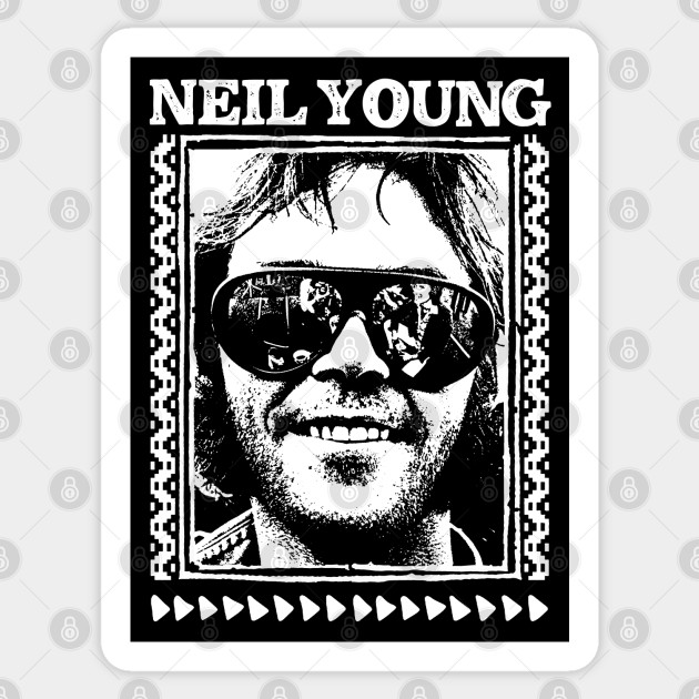 Neil Young /\/\/ Original Vintage Style Retro Fan Art - Neil Young ...