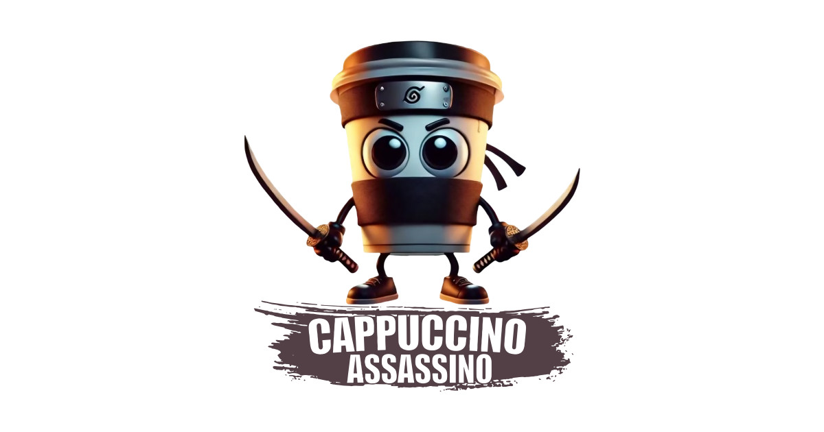 Brainrot Italian Meme Cappuccino Assassino - Cappuccino Assassino ...