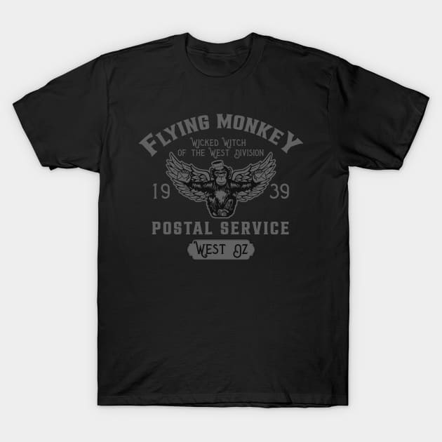 Flying Monkey Postal Service - Flying Monkeys - T-Shirt | TeePublic