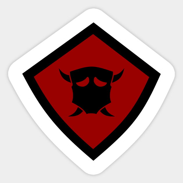 Samurai Rabbit Mogura Emblem - Samurai Rabbit - Sticker | TeePublic