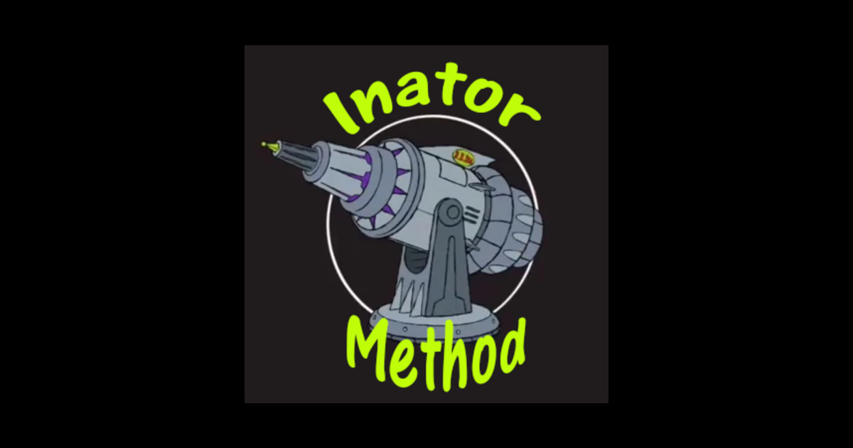 Phineas and Ferb - Inator Method - Phineas And Ferb - Sticker | TeePublic